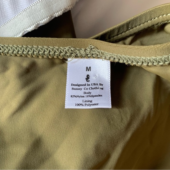 Sunny Co. Clothing | Swim | Nwot Sunny Co Clothing Olive The Pamela One ...